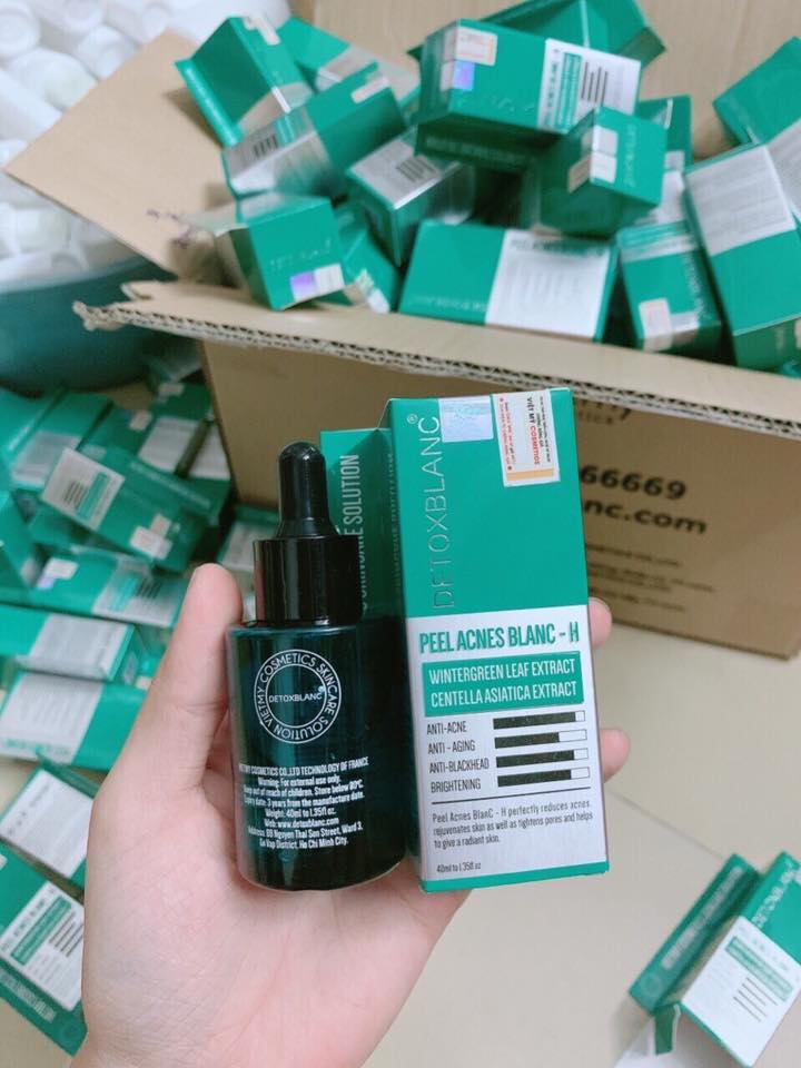 Combo trị mụn Detox BlanC